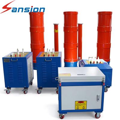 China Variable Frequency Series Resonance Test System with 0 to 800kV RMS Stepless Regulation and 20Hz-300Hz Adjustable Operating Band for AC Resonant Test System for sale