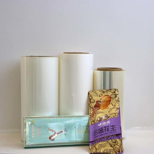 Quality 10-40mic Transparent BOPP Printing Film Clear Plastic Film Roll For Packaging for sale