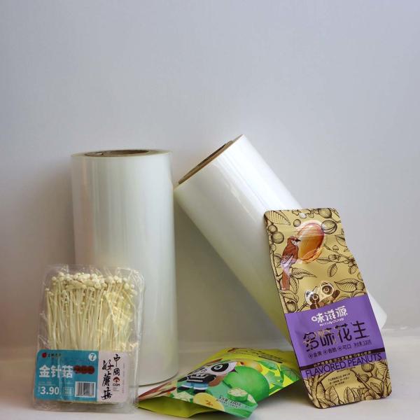 Quality Ultra Thin Thermal Transfer Biaxially Oriented Polyester Film For Barcode for sale