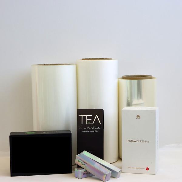 Quality Premium BOPP Gloss Film Recyclable High Transparency Cosmetics Gift Wrapping for sale