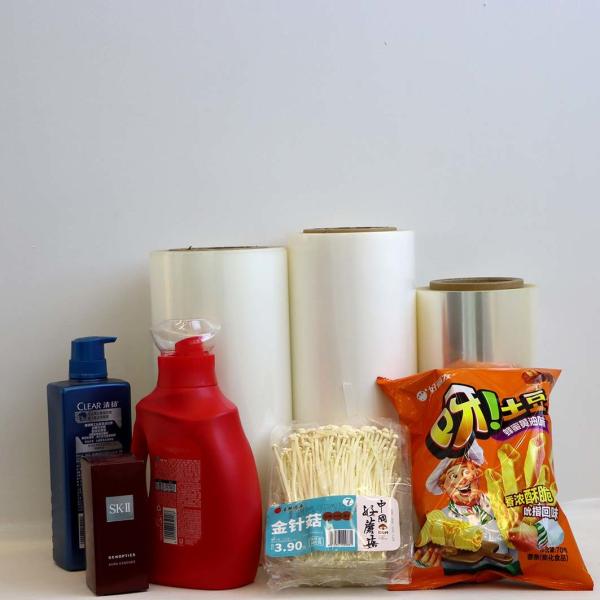 Quality Premium BOPP Gloss Film Recyclable High Transparency Cosmetics Gift Wrapping Film for sale
