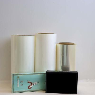 China 12um 19um 20um Matte BOPP Polypropylene Film Soft Touch Matte Laminating Film for sale
