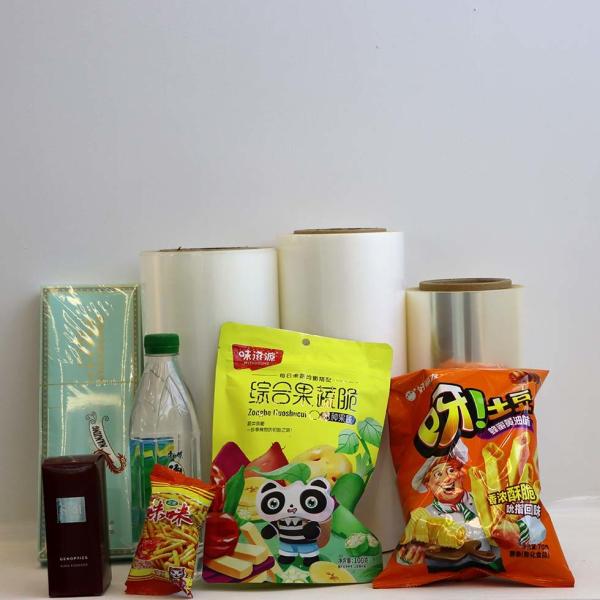 Quality 6–30µM Metallizable BOPET Polyester Film Dual Side Heat Sealable BOPET Metallized Film for sale