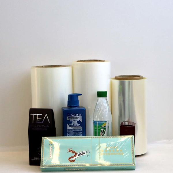 Quality High Tensile Strength Glossy BOPP Cigarette Film Transparent Heat Sealing Film for sale