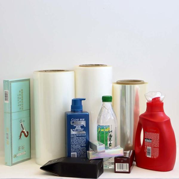 Quality BOPP Glossy Clear Film 10mic-50mic Transparent Gloss Lamination Film Impact Resistance for sale