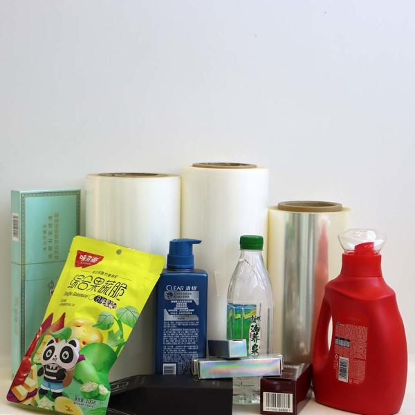 Quality 12-67microns Matt BOPP Film Matte Finish Laminating Film For Cosmetics Label for sale