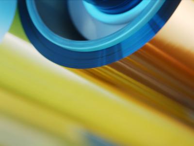 중국 GL 일반형 폴리이미드 옐로우 필름 양축 연신 PI 필름 판매용