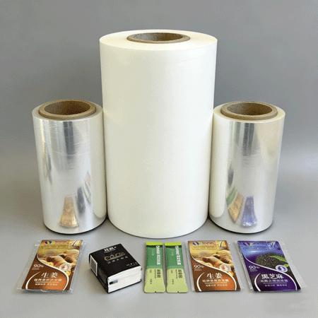 Quality High Tensile Strength Glossy BOPP Film Impact Resistant Clear for Food Packaging Applications for sale