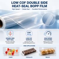 Quality Ultra-Low COF BOPP Heat Sealable Film Smooth Runnability 15-25um High Speed for sale