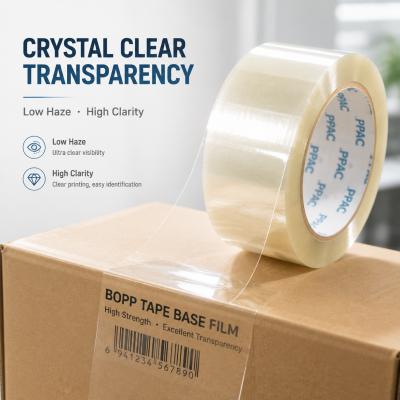 China Anti Static BOPP Tape Film ESD Safe Surface Resistivity Control for Electronic Component Carton Sealing for sale