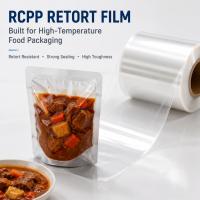 Quality RCPP Retort Film Cast Polypropylene 60-100um Vacuum Pouch Meat Seafood Low for sale