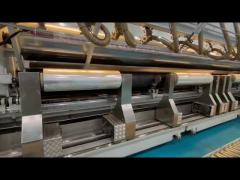 BOPP film slitting workshop