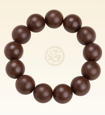 China Antique Herbal Fragrance Wood Ball Bracelet Prayer Wooden Bead Bracelet Buddhist for sale