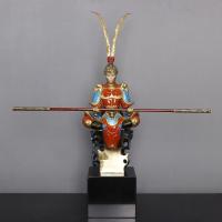 Quality Vintage Style Bronze Ornament Featuring Sun Wukong Design with 80*30*85cm for sale
