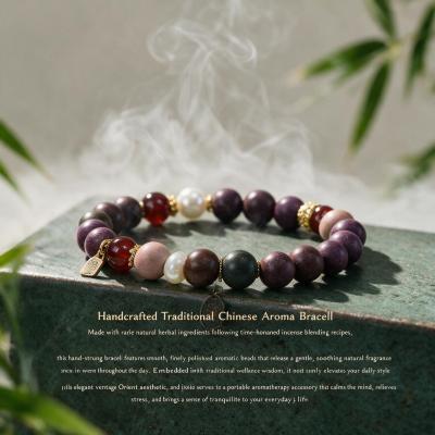 China Sapphire Agarwood Medicine Buddha Bracelet Agarwood Beads For Sale for sale