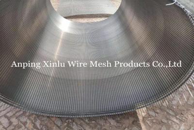 China Cylindrical Ss304 Wedge Wire Screen Pipe Welded Inside Outside Basket for sale