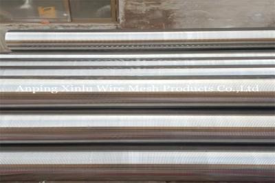 China 114mm OD Wedge Wire Johnson Screen Filter Tube For Wastewater Treatment for sale