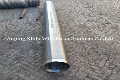 China 114mm OD Wedge Wire Johnson Screen Filter Tube For Wastewater Treatment for sale
