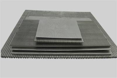 China 50 Micron Johnson SS316L Static Wedge Wire Screen Panel For Beer Filter for sale