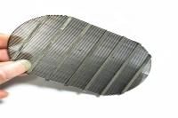 China 50 Micron SS316L Wedge Wire Screen Panel for Beer Filter 1x2mm Profile for sale