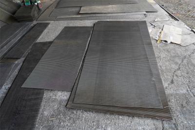 China 50 Micron Johnson SS316L Static Wedge Wire Screen Panel For Beer Filter for sale