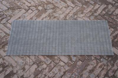 China 50 Micron Johnson SS316L Static Wedge Wire Screen Panel For Beer Filter for sale