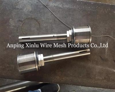 中国 2トンの長頸 SS316L ジョンソンワイヤー巻きスクリーンノズル 販売のため