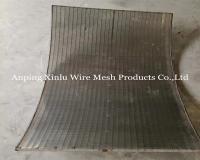 China Stainless Steel Arc Johnson Type Sieve Bend Screen 0.5m-3m Width for Solid Waste Separation for sale