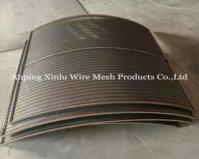 China Stainless Steel Arc-shaped Johnson Type Sieve Screen, Sieve Bend Screen for Solid Waste Separation for sale