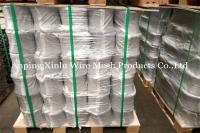 China Galvanized Double Loop Tie Wire 16 Gauge 1.0mm 4000pcs per Bundle for Rebar Binding Construction for sale