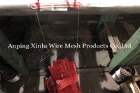 China Galvanized Double Loop Tie Wire 1.0mm 500pcs Bundle Red for Fence Binding Construction for sale