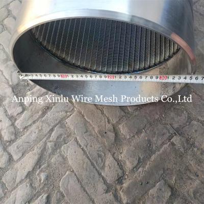 Cina Activited Carbon Filter Wedge wire wrapped johnson screen pipe Customized length in vendita