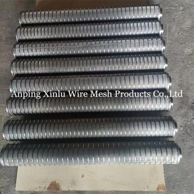 China V Wire Wrapped Johnson Water Well Screen Pipe FITO Flow Type with Angles for Accurate Filtration Te koop