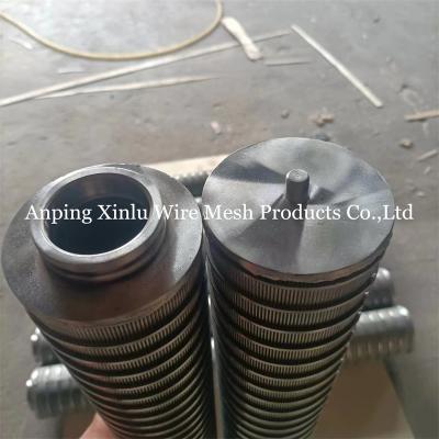China V Wire Wrapped Johnson Water Well Screen Pipe FITO Flow Type with Angles for Accurate Filtration Te koop