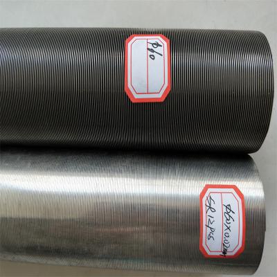 China V Wire Wrapped Johnson Water Well Screen Pipe FITO Flow Type with Angles for Accurate Filtration Te koop