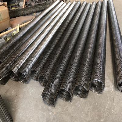 China V Wire Wrapped Johnson Water Well Screen Pipe FITO Flow Type with Angles for Accurate Filtration Te koop