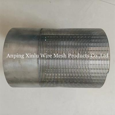 China FOTI Flow type Wedge / V Wire wrapped johsnon screen pipe with 6