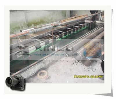 Cina Tubo del filtro per pozzi dell'acqua avvolto cavo 450 PSI che marinano lucidatura elettrolitica in vendita