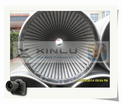 Cina Tubo del filtro per pozzi dell'acqua avvolto cavo 450 PSI che marinano lucidatura elettrolitica in vendita