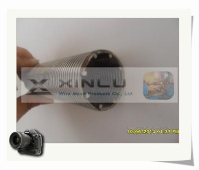 Chine Nettoyage facile de Johnson Vee Wedge Wire Screen Tube FITO SS304 SS316 à vendre
