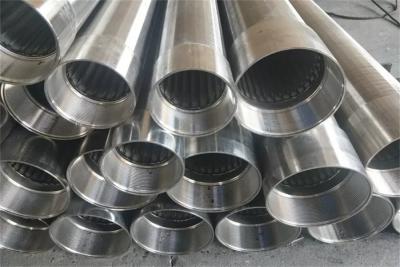 China Anti Rust V Wire Screen Pipe Non Magnetic Easy Installation Wire Wrapped Pipe for sale