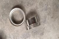 China V-Draht-Duplexstahlrohr SS316L wickelte Rohr-Brunnenfilter 0,1 - 30mm der Schlitz ein zu verkaufen