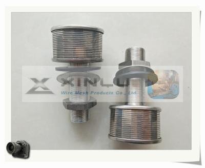 China Rápido conecte a tela de fio da cunha do filtro proveem de bocal o diâmetro de 45mm 53mm para a absorção à venda