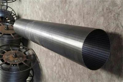 Cina lunghezza continua AISI 316 Johnson Well Screen dello schermo 4m della scanalatura di 0.1mm in vendita