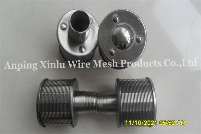 Cina Filtro continuo 1 Ton Flow Rate Nozzle dalla scanalatura di Johnson Water Screen Nozzle DN 53mm in vendita