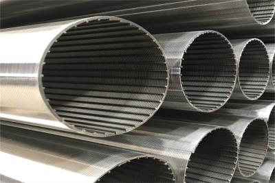 中国 0.040"は連続的なスロット スクリーン フィルター回転ドラムOD 89mmの長さ3Mを選別する 販売のため