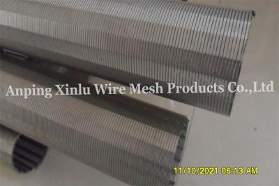 中国 0.040"は連続的なスロット スクリーン フィルター回転ドラムOD 89mmの長さ3Mを選別する 販売のため