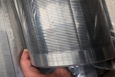 中国 0.040"は連続的なスロット スクリーン フィルター回転ドラムOD 89mmの長さ3Mを選別する 販売のため