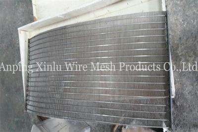 China Sturdy Sieve Bend Screen 5-50mm Thickness 3x20mm Frame size Width 2.2-3.0mm wedge wire support wire for sale