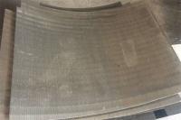 China SS 304 304L Wedge Wire Sieve Bend Screen 0.1mm Slot for Fruit Juice Processing for sale